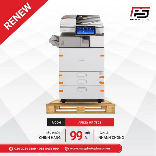 [GÓC REVIEW] Đánh giá Máy Photocopy RICOH MP 7503 Refurbished